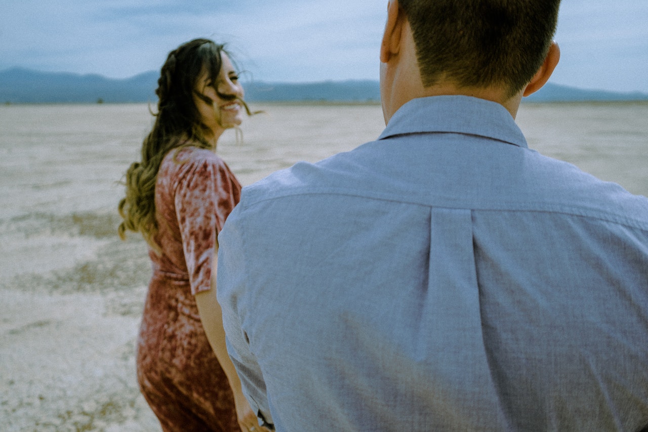 "Why does he stare at me so intensely?" (17 reasons why) - Love Connection